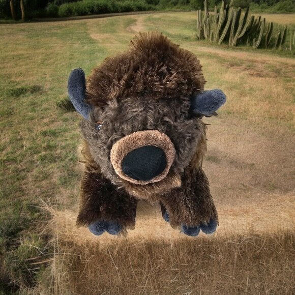 Wild Republic | Toys | Wild Republic Buffalo Bison 2 Plush Brown ...